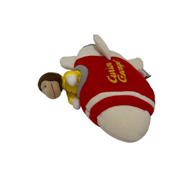Curious George | Toys | Curious George Red Yellow White Rocketship ...